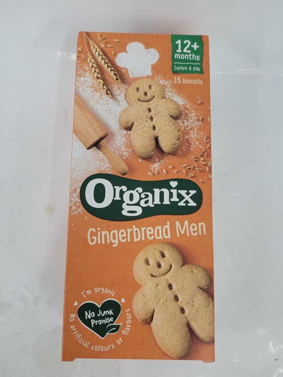 Organix Gingerbread Men – Fed Up Cafe Shop