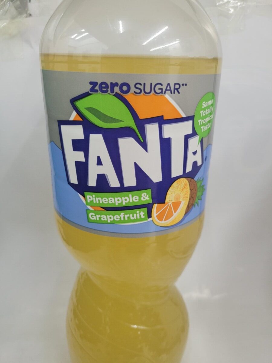 Fanta Zero Pineapple & Grapefruit – Fed Up Cafe Shop