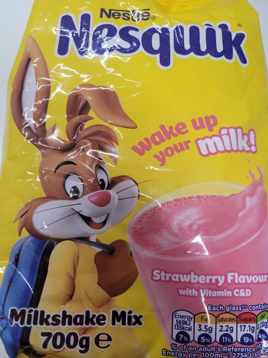 Strawberry Milkshake Mix – Fed Up Cafe Shop