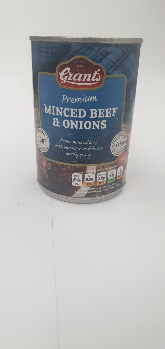 Premium Minced Beef & Onions – Fed Up Cafe Shop