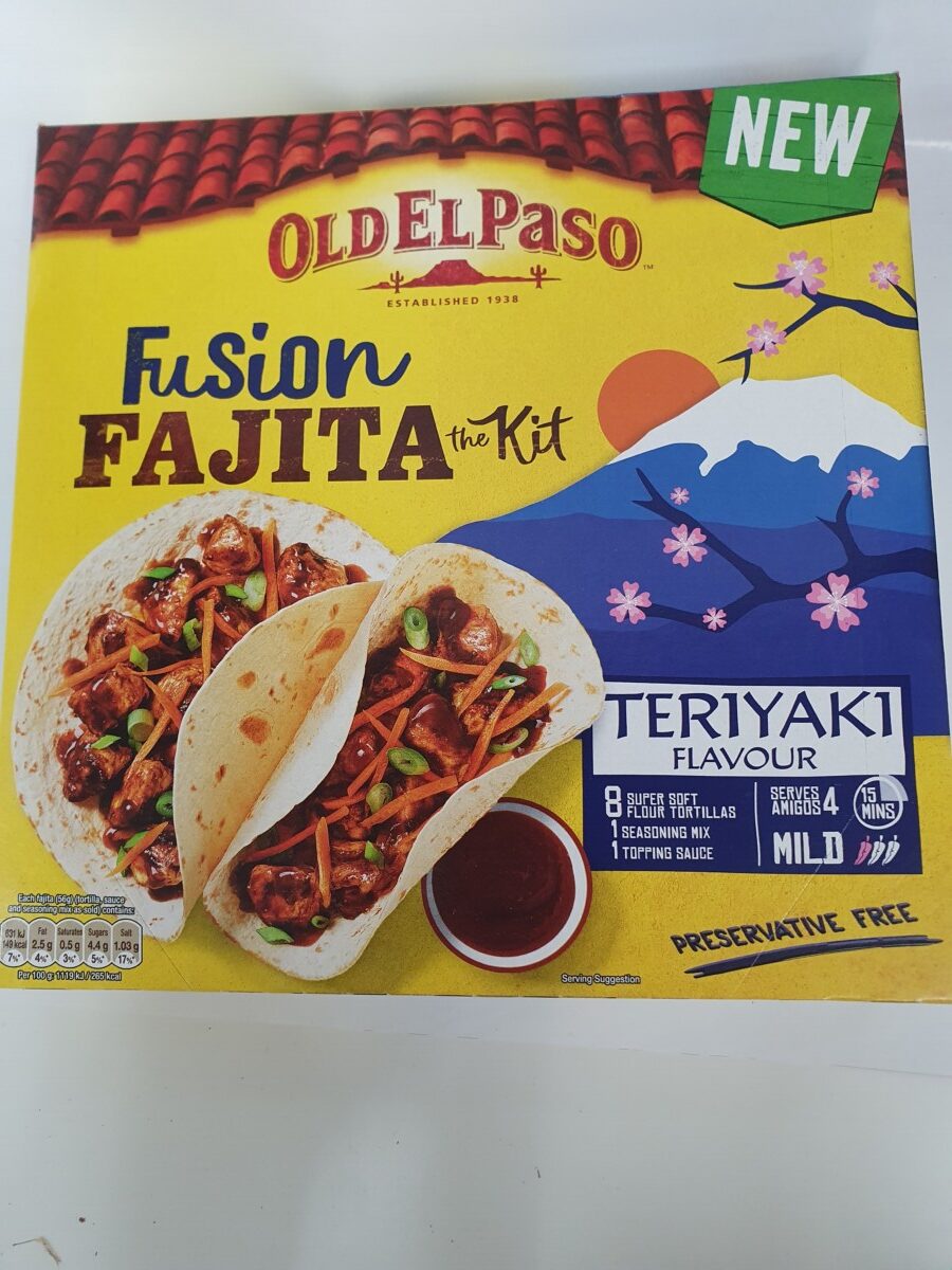 Teriyaki Fusion Fajita Kit – Fed Up Cafe Shop