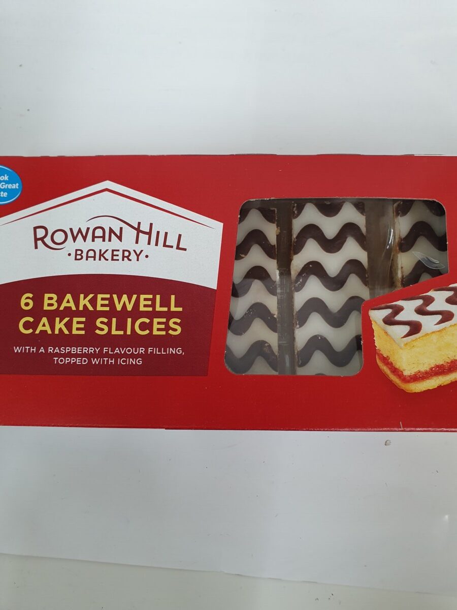 Bakewell Cake Slices – Fed Up Cafe Shop