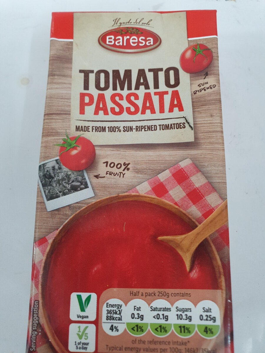 Tomato Passata – Fed Up Cafe Shop